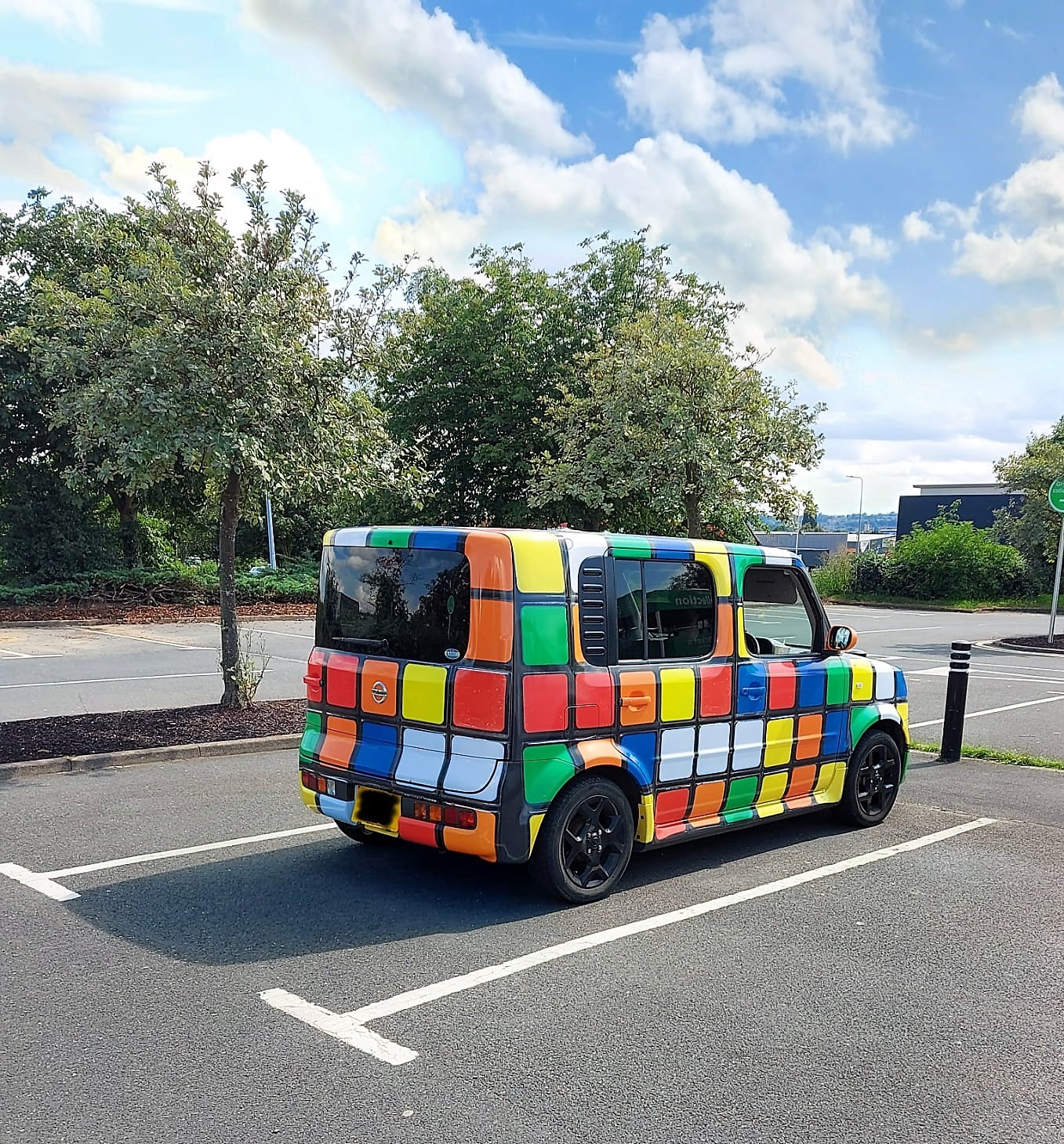 Nissan 'Rubik' Cube Spotted in Ipswich - MotoringDeals.com