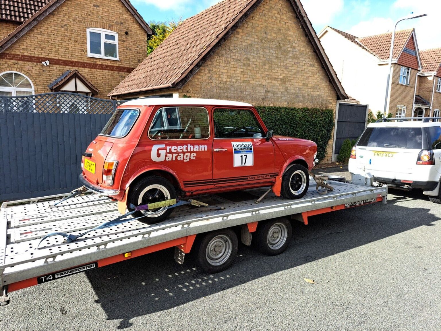 Mini 1275 GT MSA log-booked rally car for sale - MotoringDeals.com